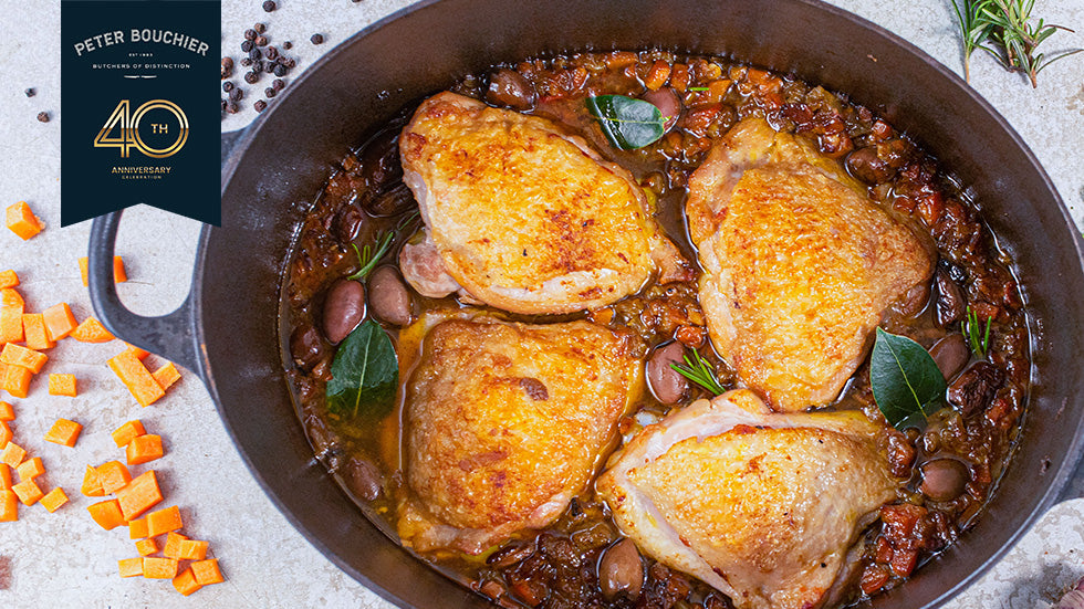 Golden Chicken Cacciatore – Peter Bouchier