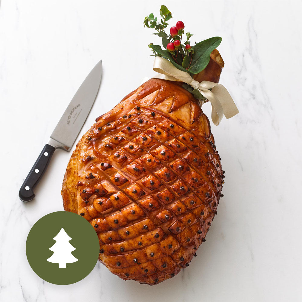 Glazed Free Range Whole Leg Ham | Peter Bouchier Christmas Shop