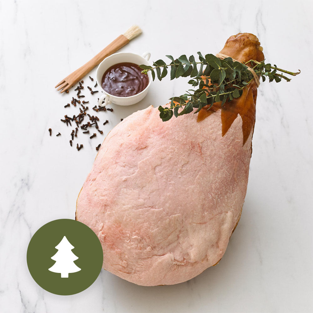 Free Range Whole Leg Ham Prepared For Glazing | Peter Bouchier ...