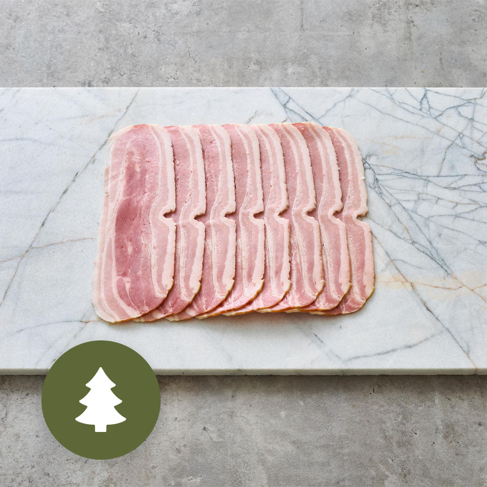 Free Range Streaky Bacon Sliced Packet | Peter Bouchier Christmas Shop