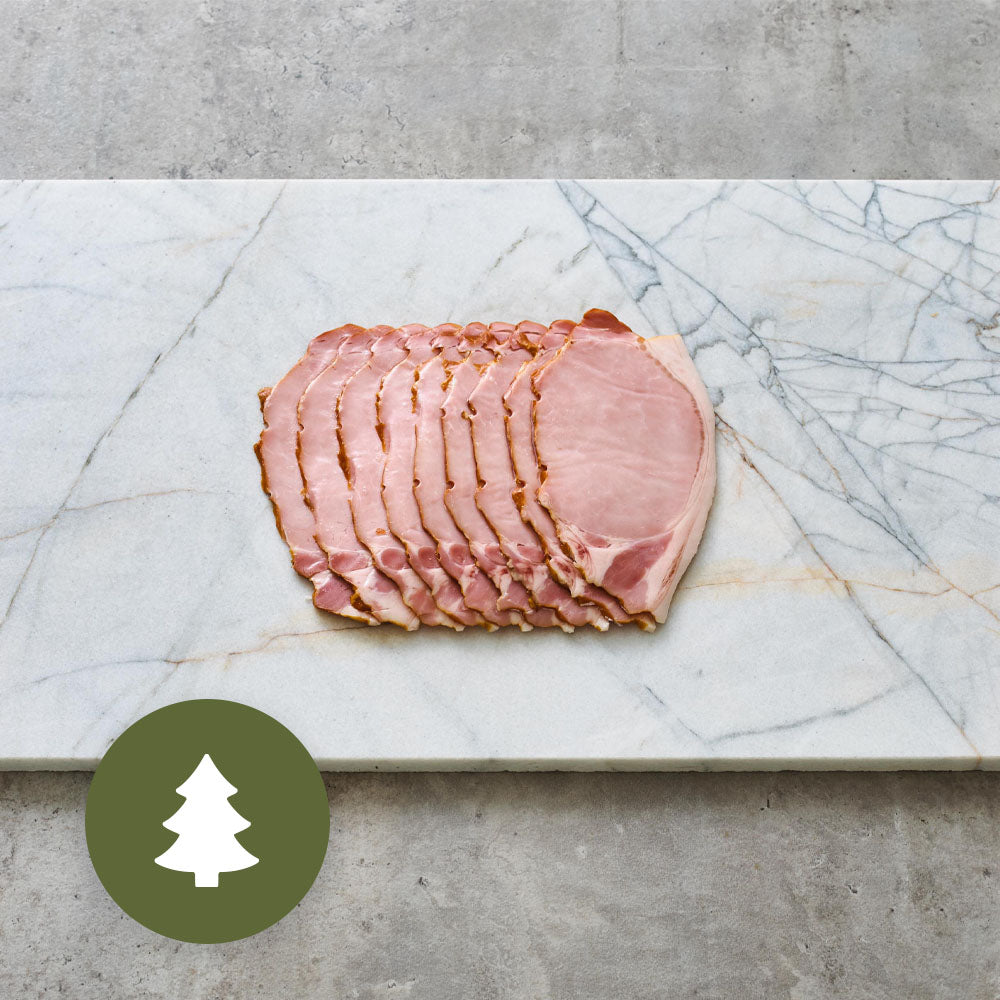 Free Range Middle Bacon Sliced Packet | Peter Bouchier Christmas Shop